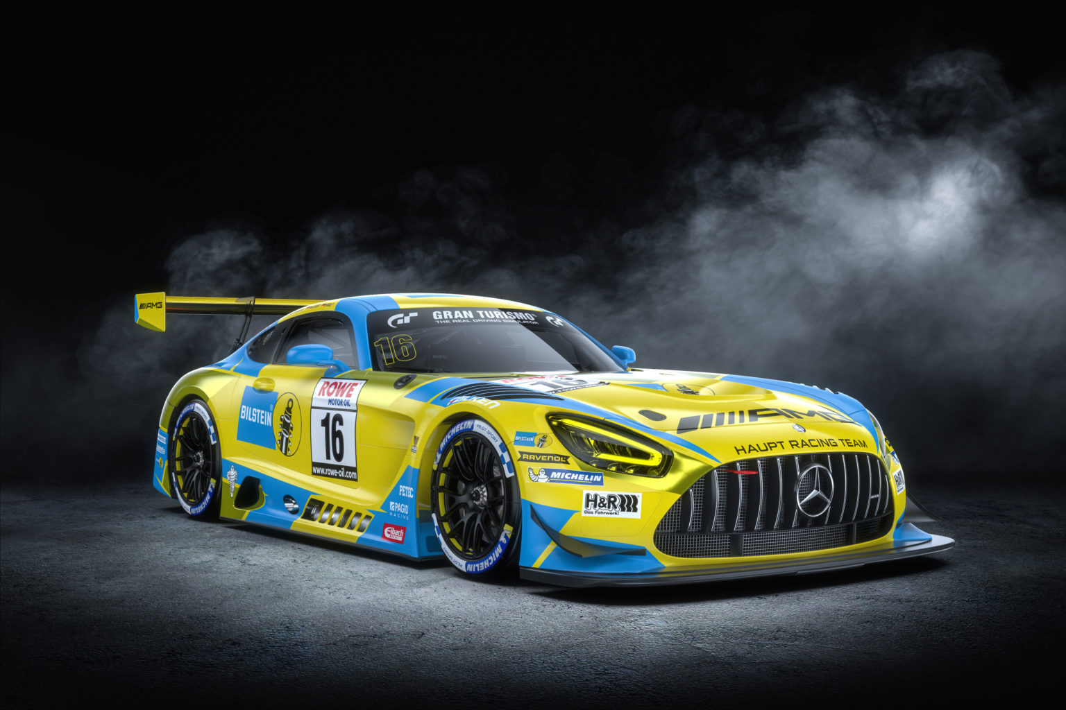 HRT: Mercedes AMG GT3 in neuer Optik – ADAC RAVENOL 24h Nürburgring