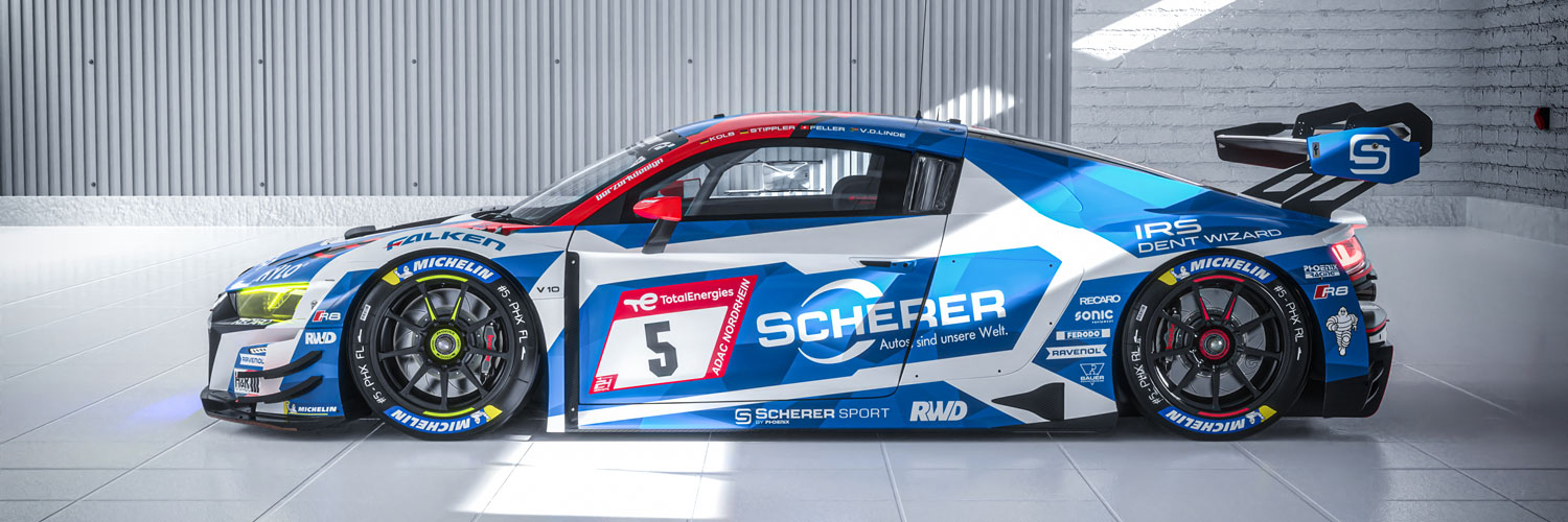 Scherer Sport mit drei stark besetzten Audi R8 LMS GT3 evo II – ADAC ...