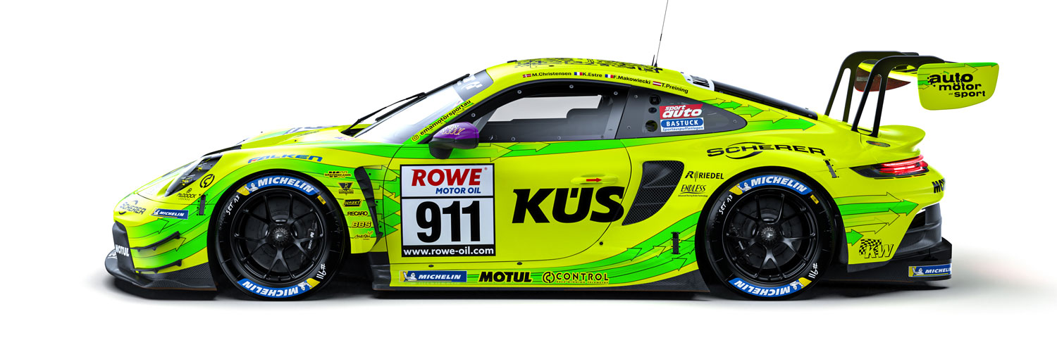 Manthey greift mit Top-Lineup bei den 24h an – ADAC RAVENOL 24h Nürburgring