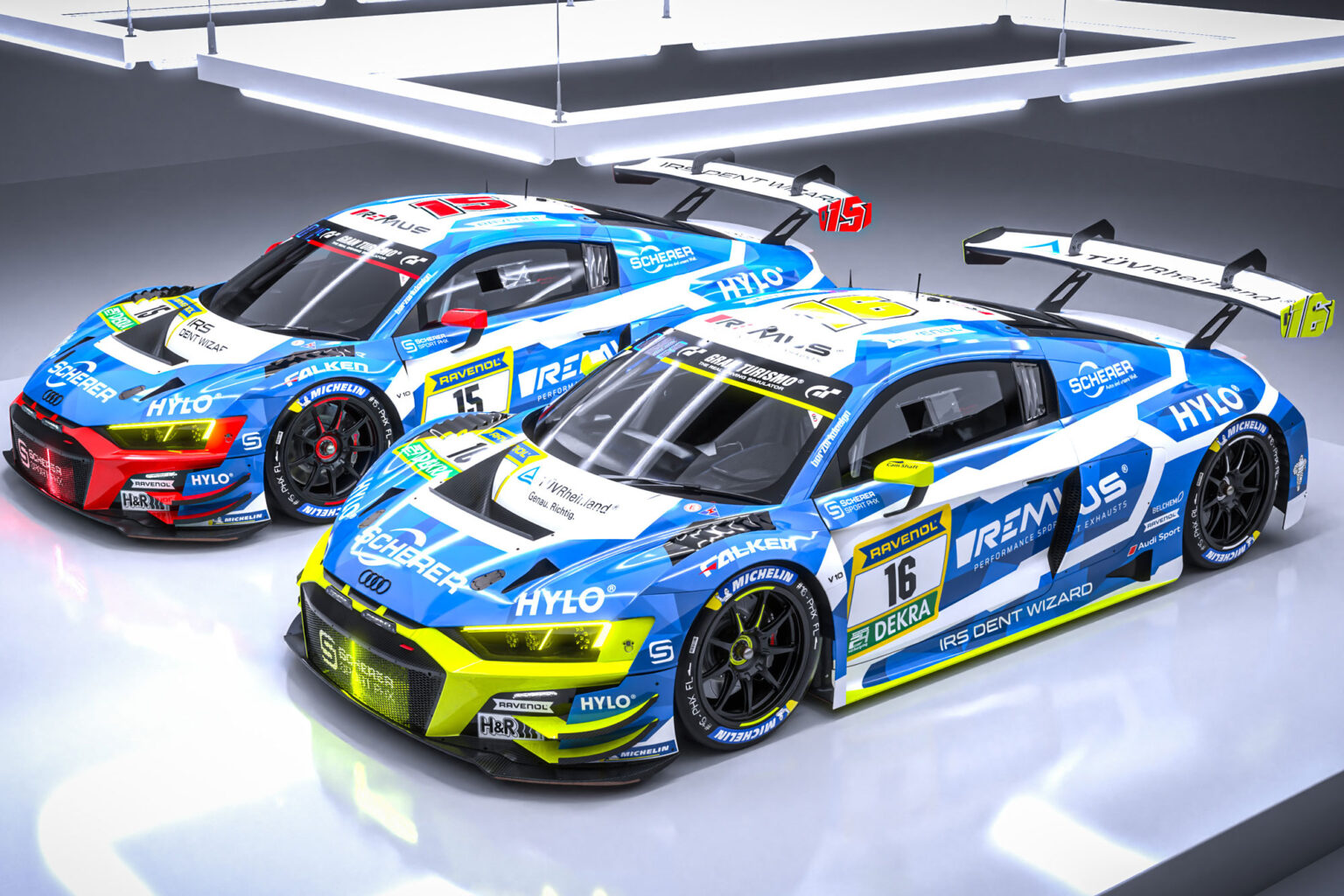 Scherer Sport präsentiert Partner für 24h-Rennen – ADAC RAVENOL 24h ...